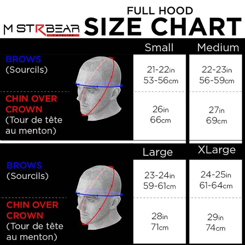 Size Chart – Mistrbear