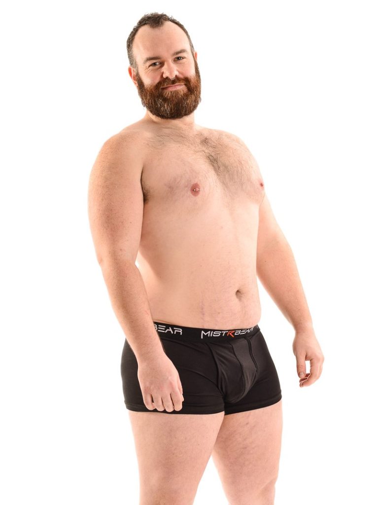Bamboo Boxer – Black – Mistrbear